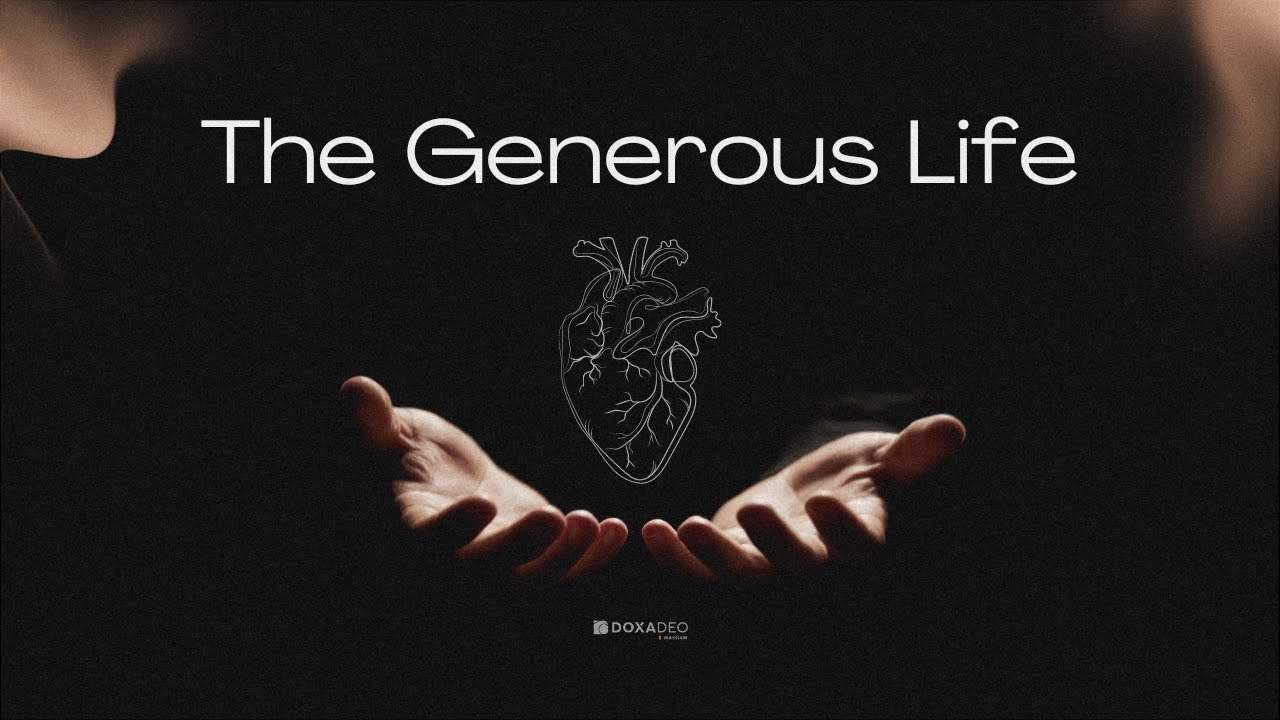 The Generous Life - Part 1 - Alan Platt - YouTube