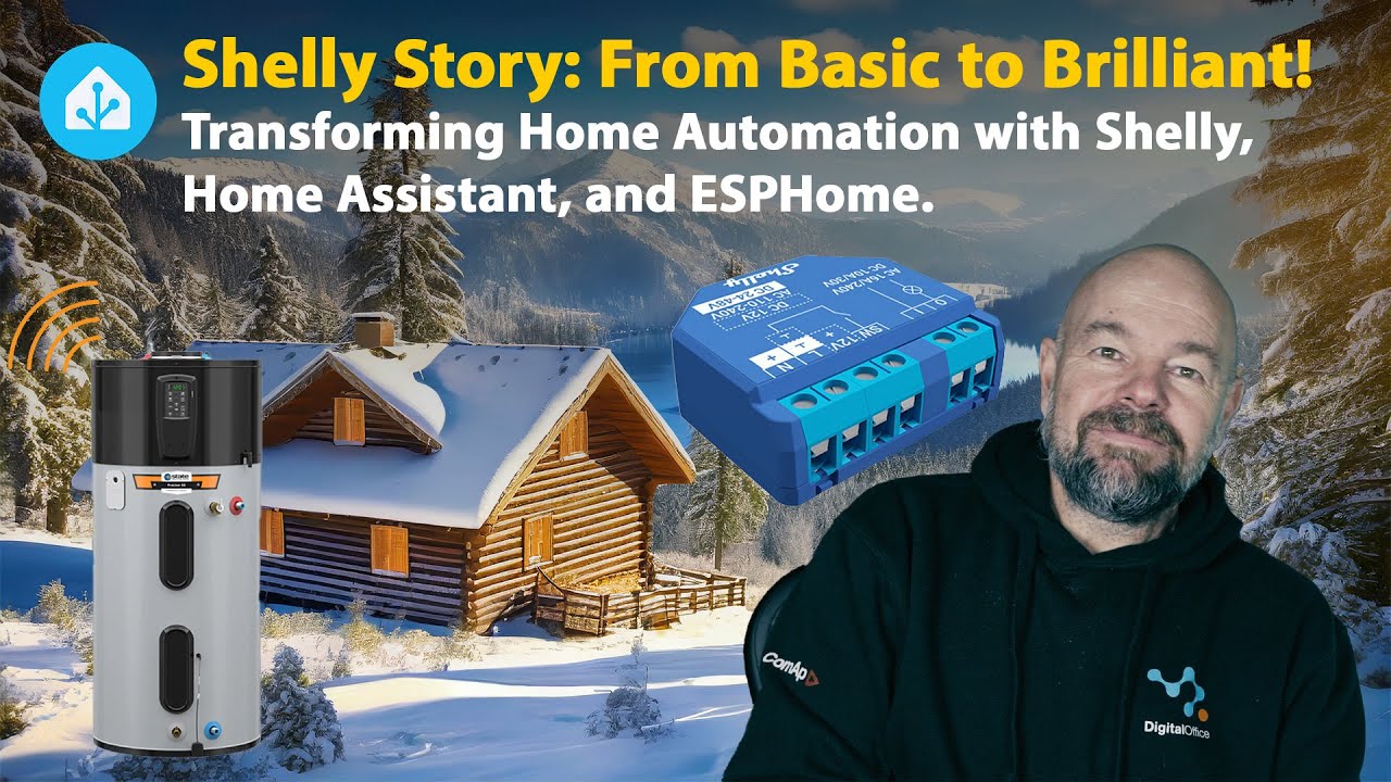 Shelly Story: From Stock Switch to Custom Smart Water heater Bluetooth ...