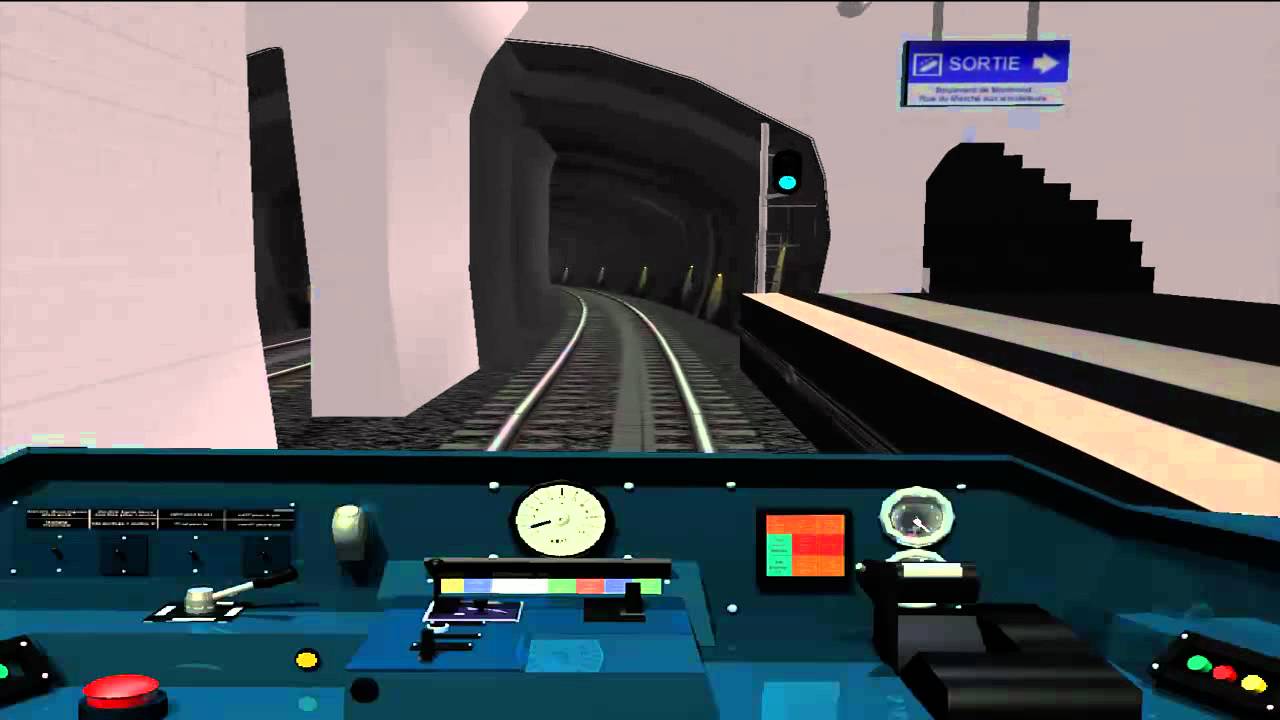 MSTS Metro Parisien - Ligne 7bis - Louis Blanc - Danube - YouTube