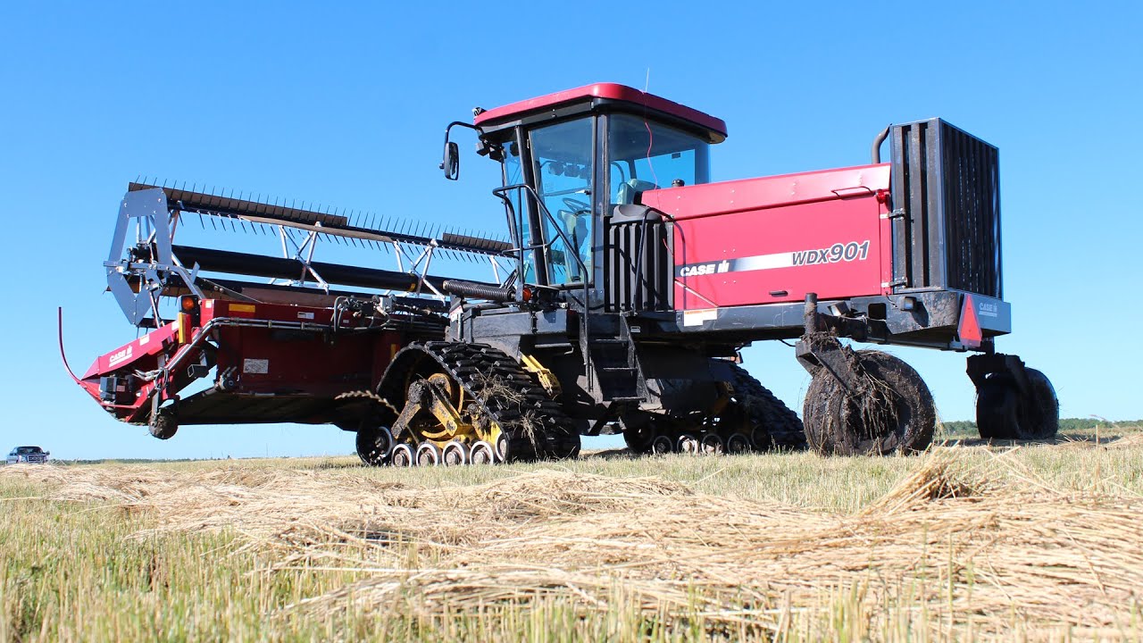 Mattracks | 9000 Series Swather Tracks Testimonial - YouTube