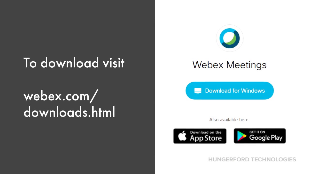Welcome to Webex Meetings - YouTube