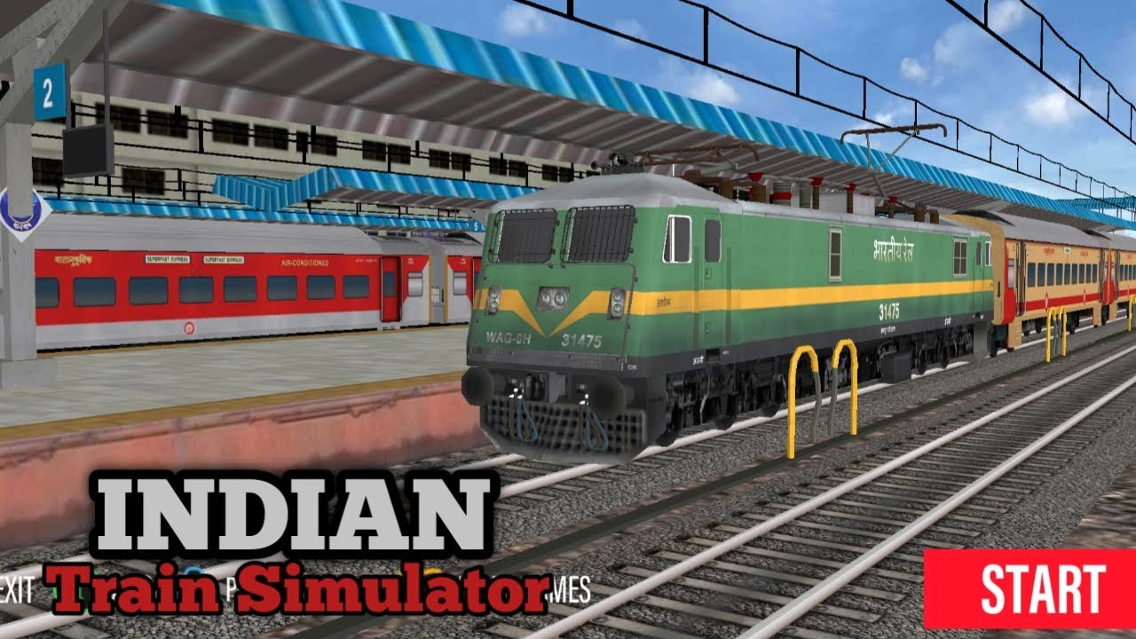 Indian train Simulator || Gameplay || Android - YouTube