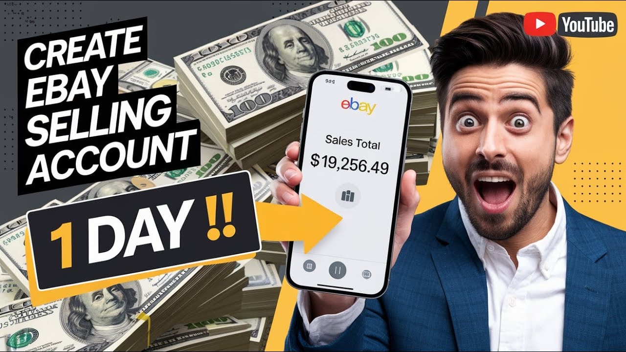📦 How to Properly Setup and Create eBay Selling Account Professionally ...