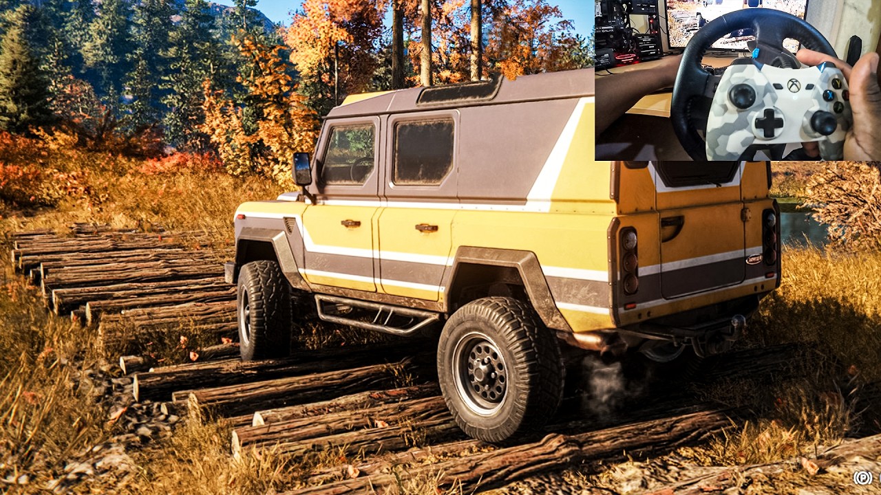 RoadCraft Demo - Land Rover Defender Scout Off Road - YouTube