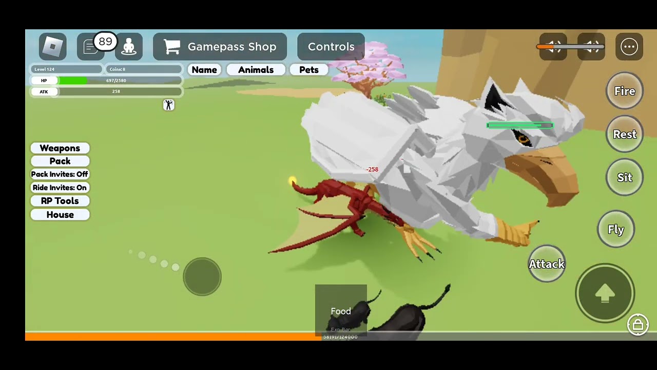 secret griffin boss in animal simulator - YouTube