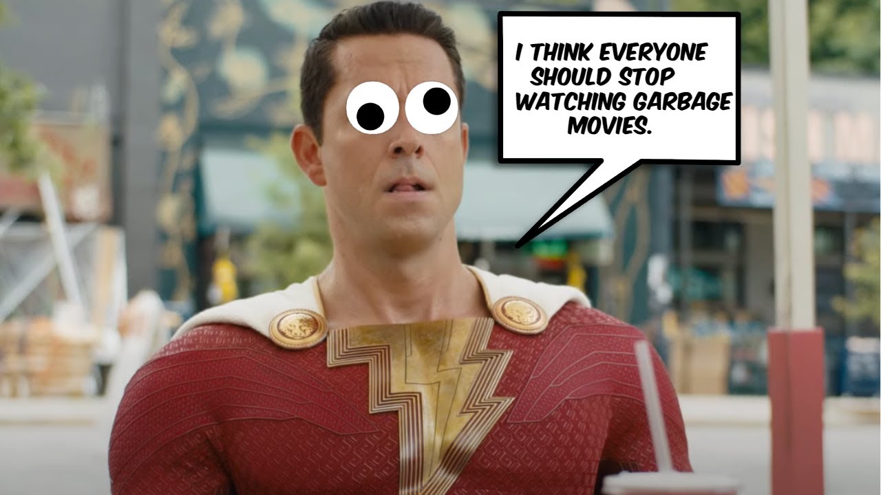 SHAZAM STAR ZACHARY LEVI TAKES SHOTS AT FILMMAKERS! - YouTube