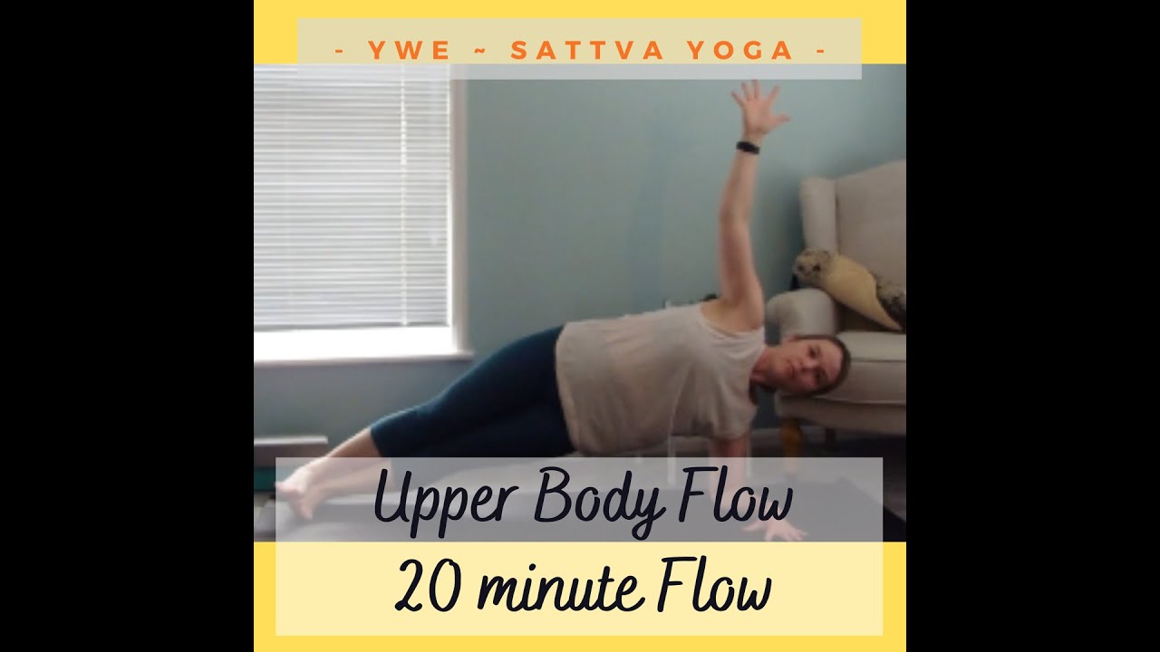 Upper Body Yoga Flow - YouTube