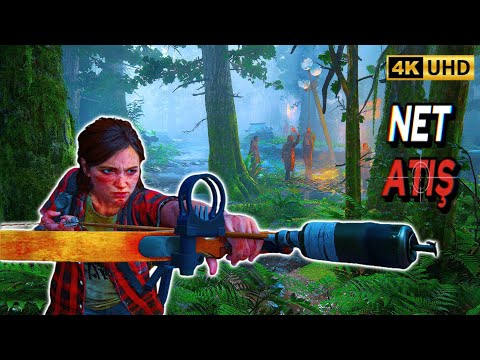 Serafiler | Net Atış 🎯 Patlayan Okla Sessiz Temizlik! - The Last of Us Part II Remastered Best Kills
