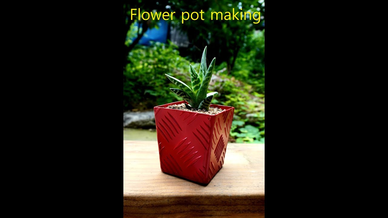 Tig Aluminum welding - flower pot making - YouTube