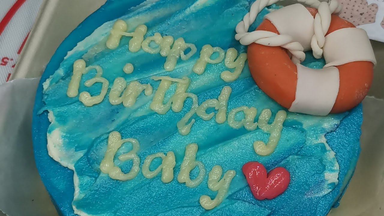 SEAFARER THEMED MINIMALIST CAKE | MITCHEL YANOC - YouTube