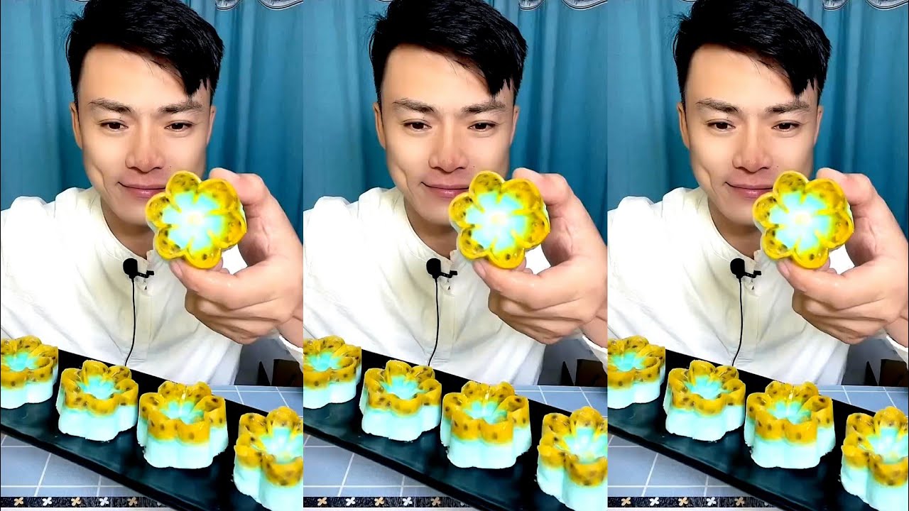 foam ice eating - YouTube