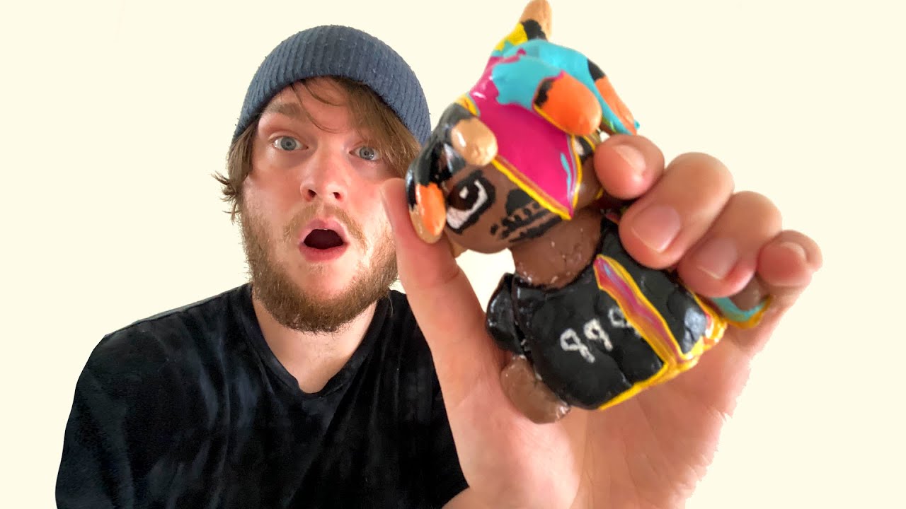MAKING A JUICE WRLD FIGURE out of CLAY! 🧃🌍 - YouTube