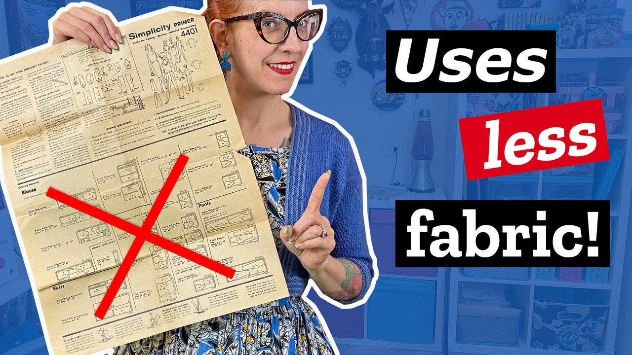 Maximize vintage (or any) fabric! Layout & cutting secrets for sewing ...