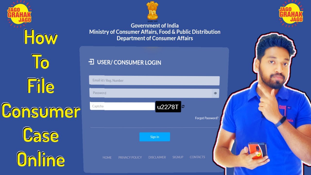 How to file a Consumer Case Online - A Must watch Video - YouTube