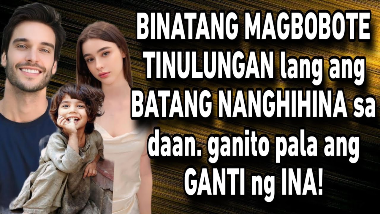 BINATANG MAGBOBOTE TINULUNGAN LANG ANG BATANG NANGHIHINA SA DAAN ...
