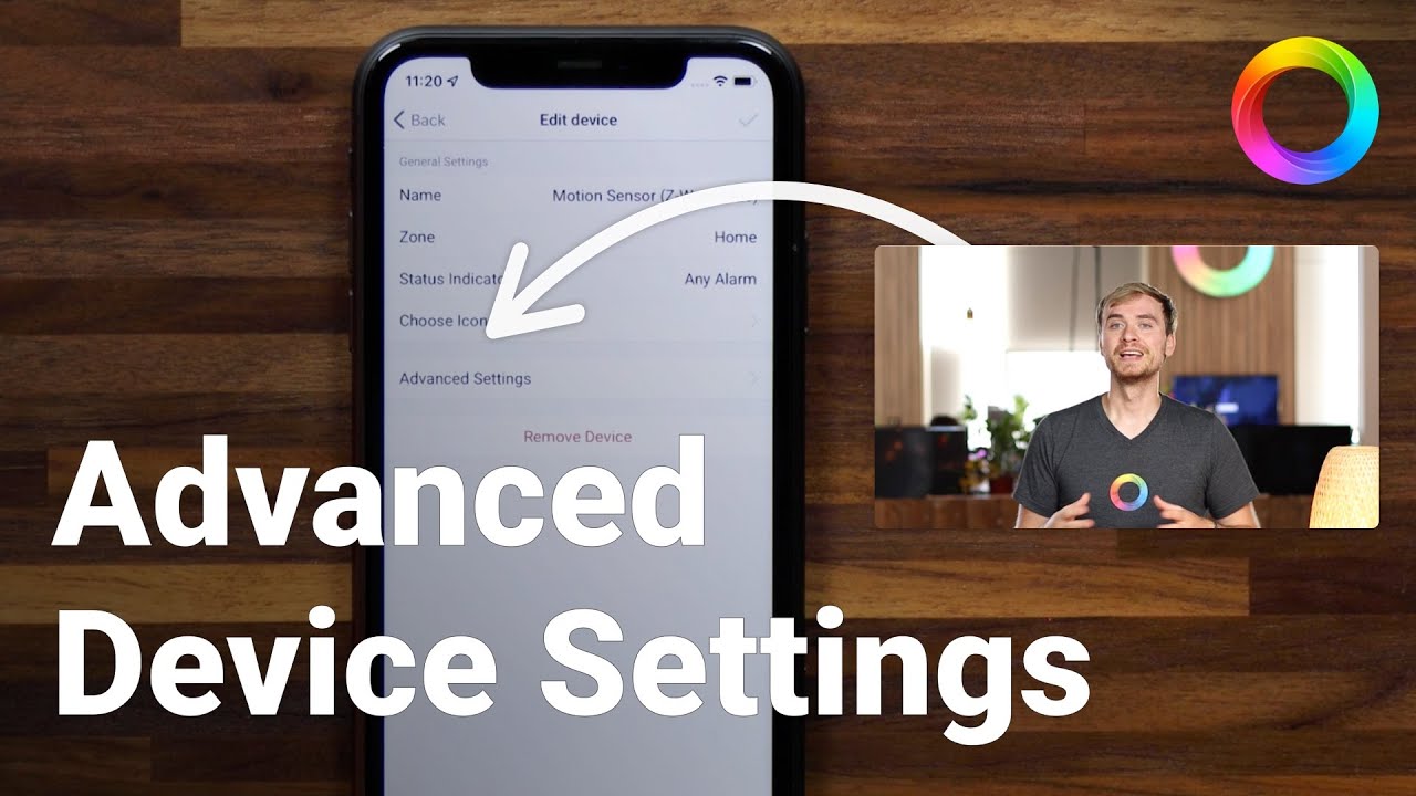 How to change Advanced Device Settings on Homey - YouTube