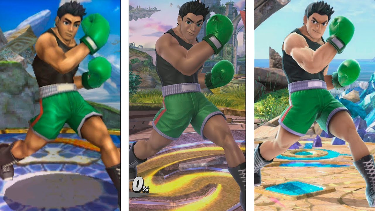 Super Smash Bros Ultimate | Little Mac Evolution | 2014-2018 - YouTube