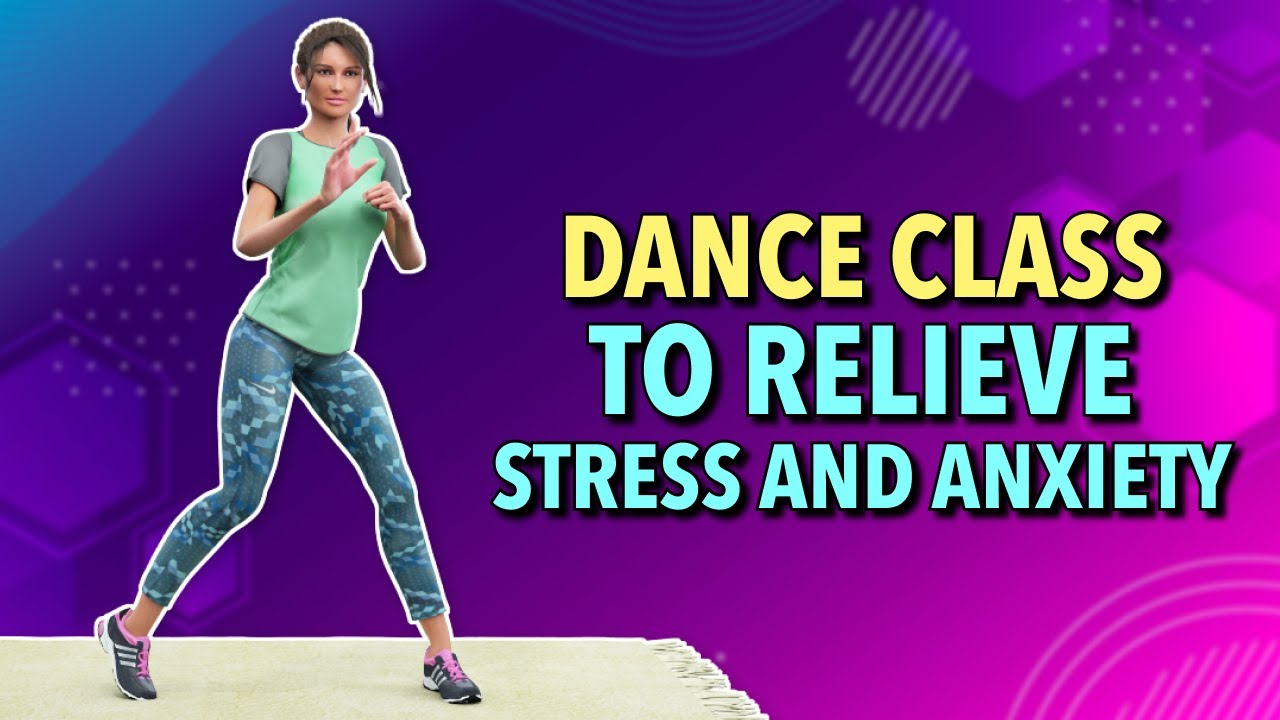 10-Minute Dance Class to Relieve Stress and Anxiety - YouTube