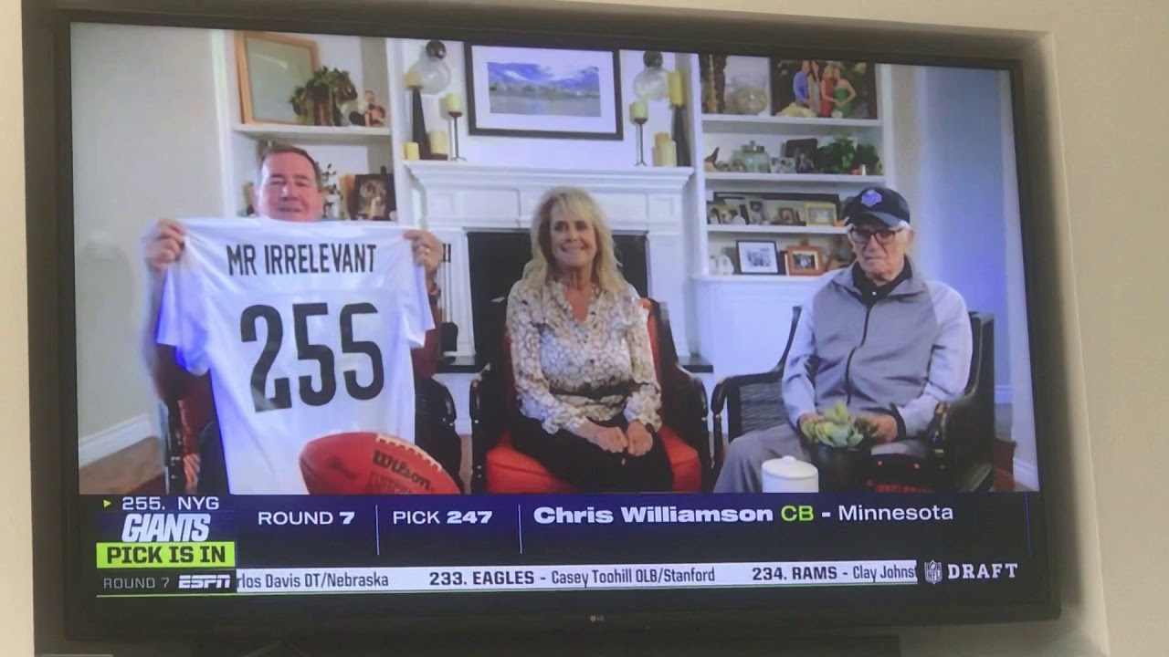 Mr. Irrelevant 2020 - YouTube