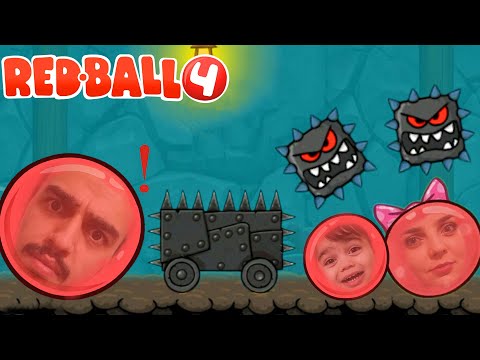 KIRMIZI TOP MAĞARALARDA ! | REDBALL 4 MAĞARALAR (LEVEL 63-69)