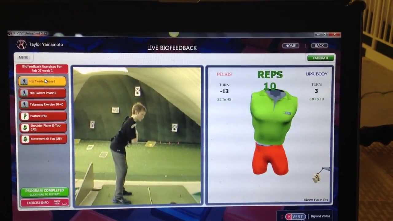 Elite Player K-Vest Training - YouTube