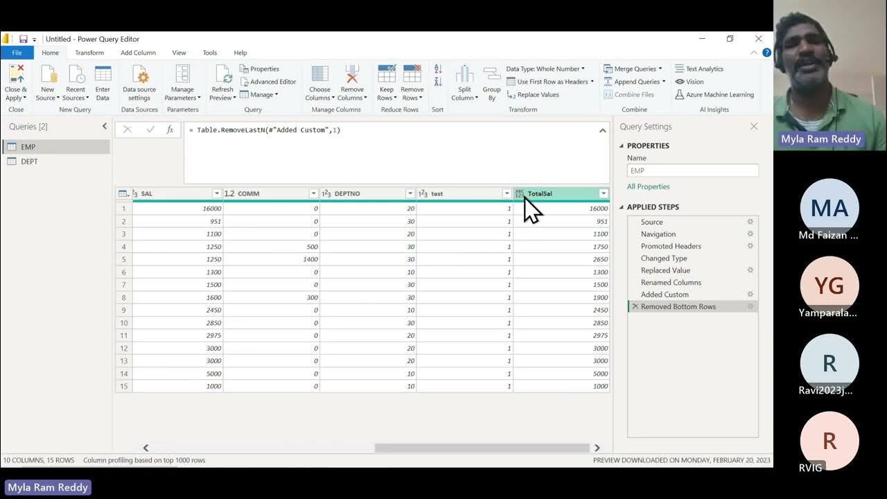 PBI05 Power Query Data Types - YouTube