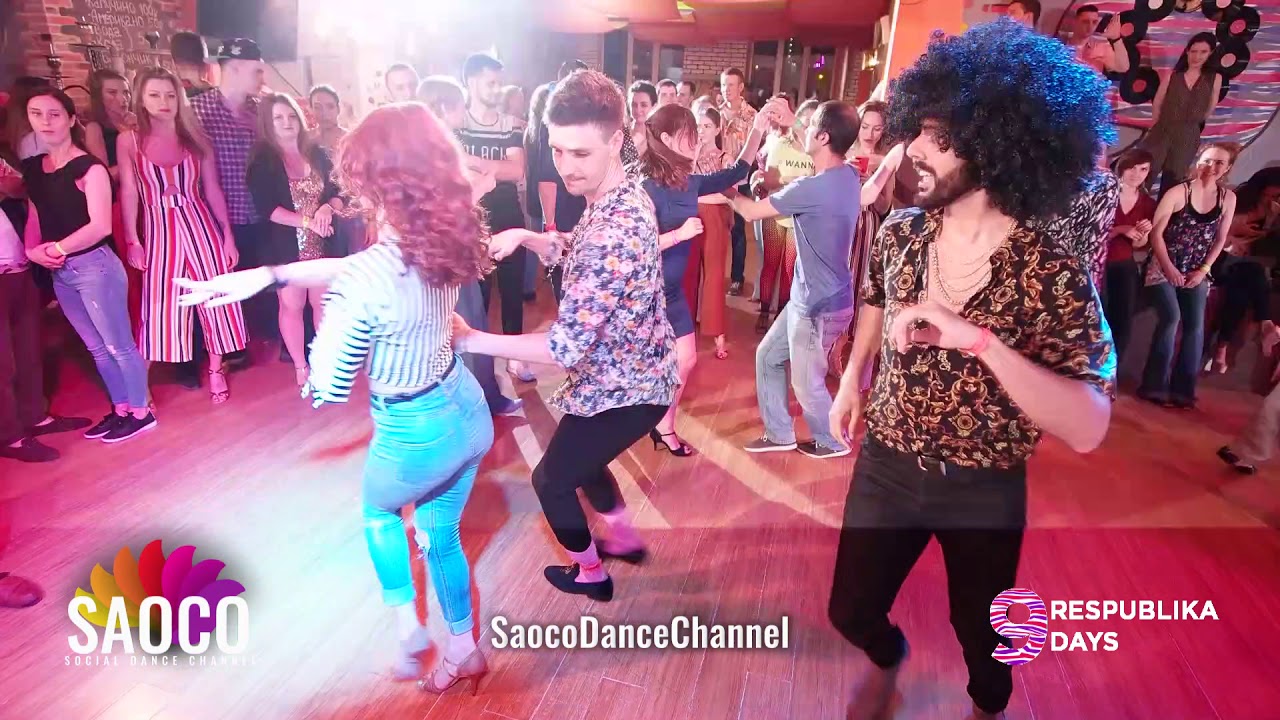 Samuel Kramer and Svetlana Levchenko Salsa Dancing at Respublika Days 9 ...