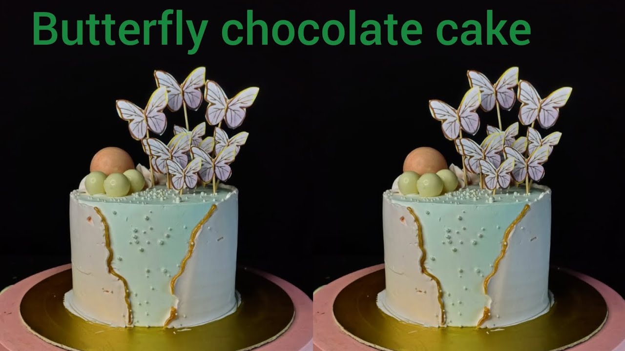 Butterfly cake design | Butterfly cake decorating ideas | How to make ...