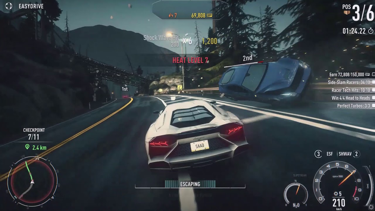 Race | LAMBORGHINI AVENTADOR | NFS Rivals | - YouTube