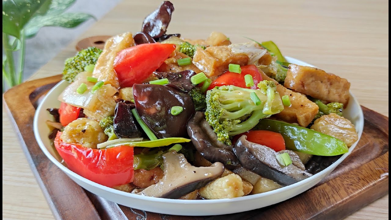 Bean Curd With Mixed Vegetables
