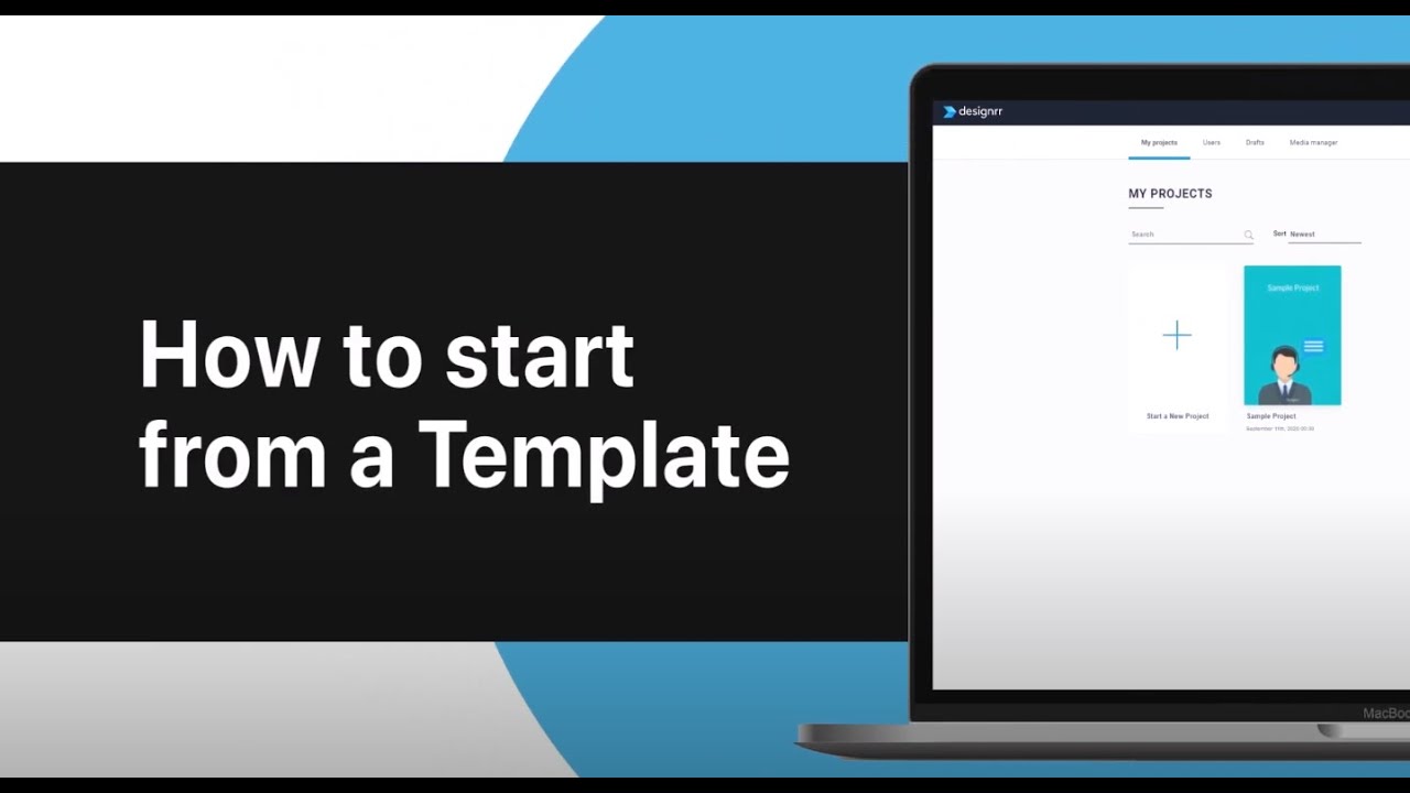 How to Start From a Template - YouTube