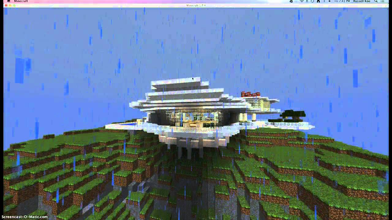 Ironman 3 House explosion in Minecraft!!!!! - YouTube
