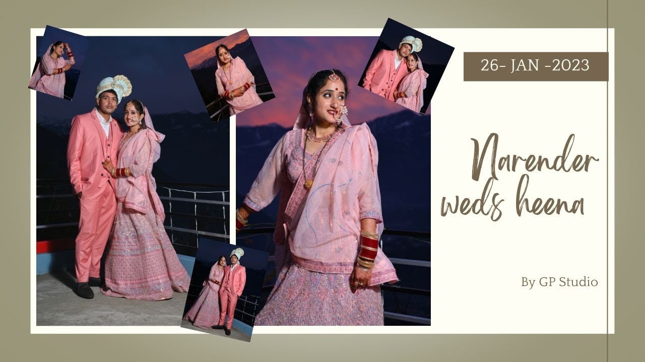 Narender Weds Heena// Traditional wedding//Himachali culture//Pahadi ...