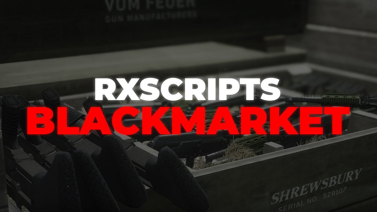 Advanced Black Market Script - FiveM Script Showcase Trailer - YouTube