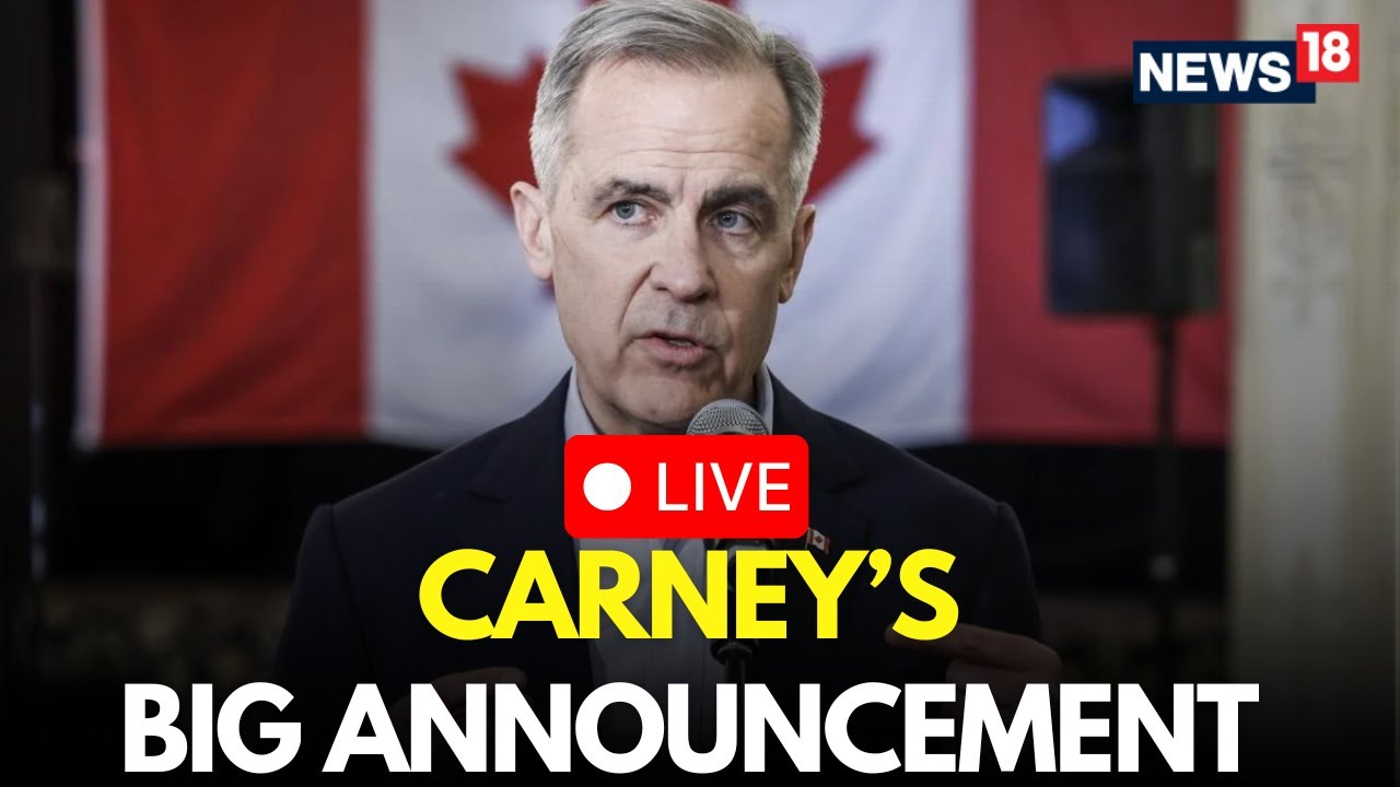 Mark Carney LIVE | Mark Carney Makes BIG Announcement | Mark Carney ...
