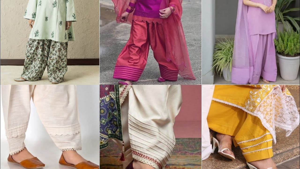 Latest Farshi Shalwar designs for summer | Shalwar design By Ganda ...
