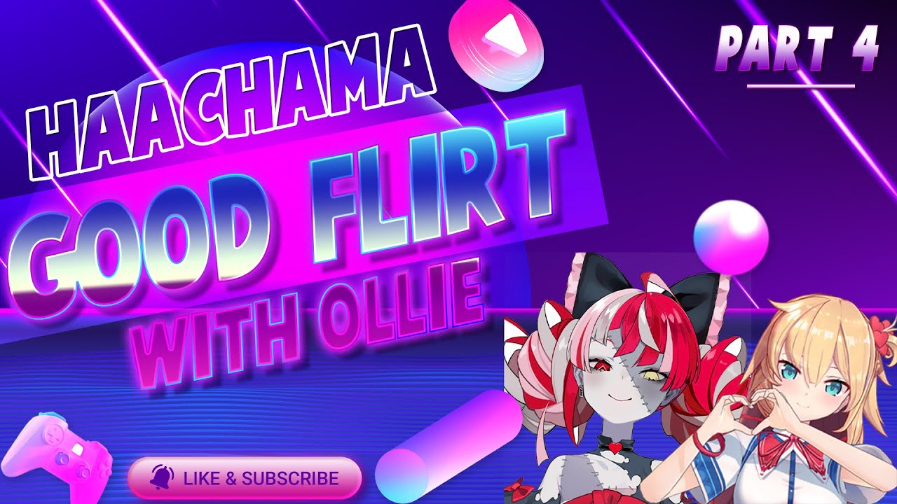 Haachama flirts with Ollie nicely using indonesian language《VTuber ...