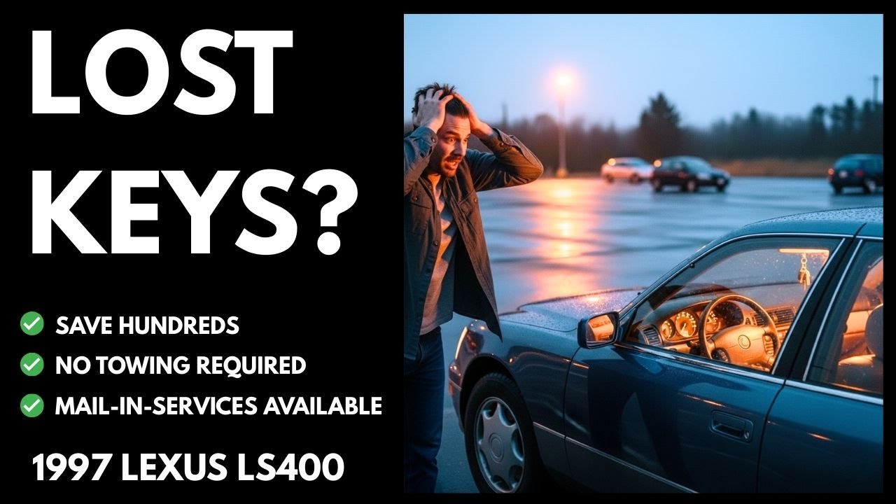 Lexus LS400 Lost Key Replacement – Convenient Mail-In Services! - YouTube