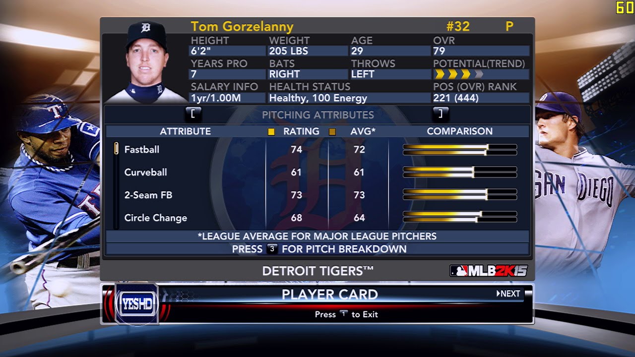 MLB 2K15 MOD 天使 VS 洋基 - YouTube