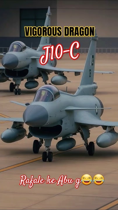 Vigorous Dragon J10 C Shoot Down Rafale #rafale #j10c #army #indiaairforce - YouTube