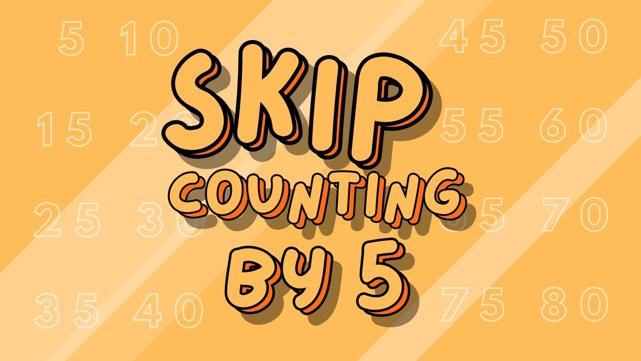 Skip Counting By 5 | Counting Songs for Kids by Mr. Miller - YouTube