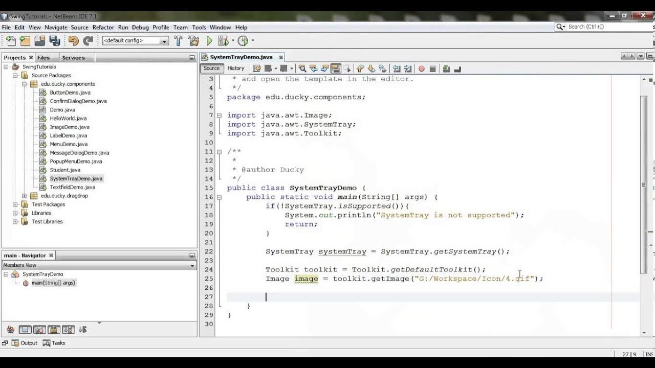 Bài 47 Java Swing SystemTray - YouTube