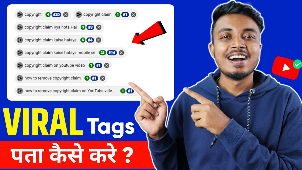Video VIRAL Hoga 😱 How To Find Best Viral Tags For YouTube Videos | How ...