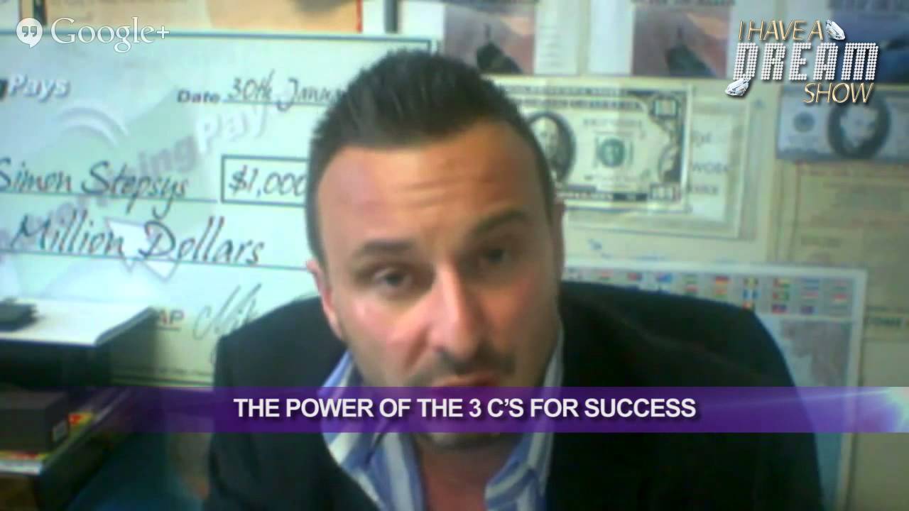 The Power Of The 3 C’s For success As Network Marketer- Simon Stepsys - YouTube
