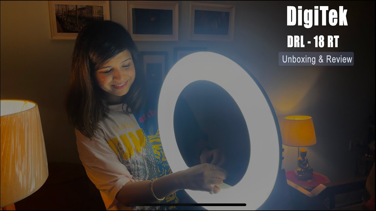 Best Budget LED Ring Light for Content creators - DIGITEK DRL-18RT ...