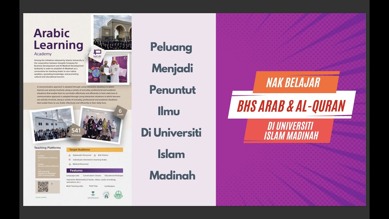 Belajar Al-Quran & Bahasa Arab di Madinah - Tanweer Taibah (Akademi ...