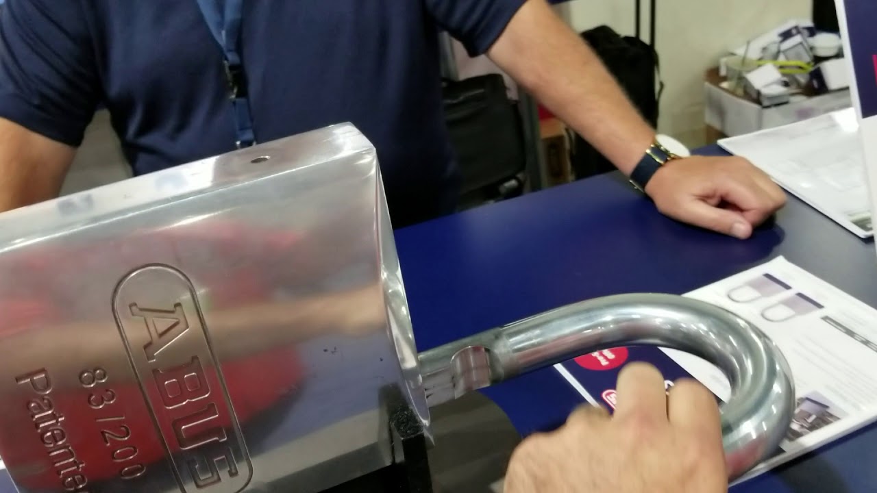 World s Largest Pad Lock World s Most Bold Cutter Proof Padlock YouTube