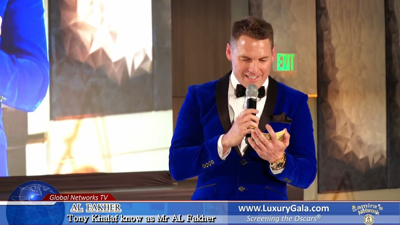 Tony Khalaf from AL FAKHER Receiving Award as NO 1 Tobacco Flavor on ...