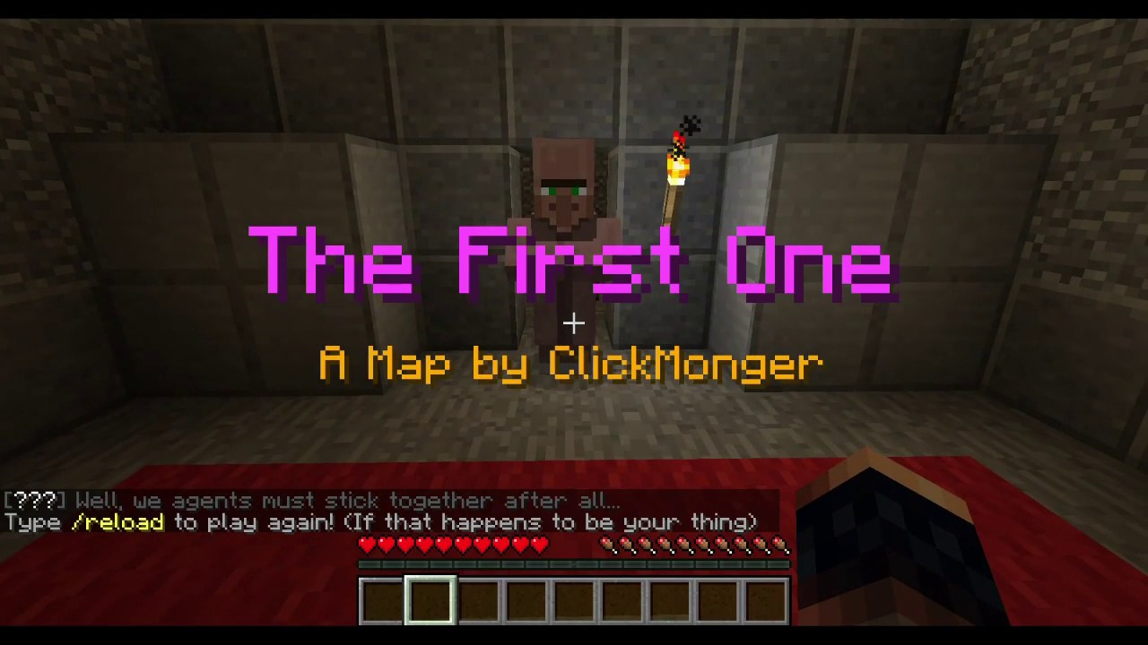 The First One | Minecraft Map - YouTube