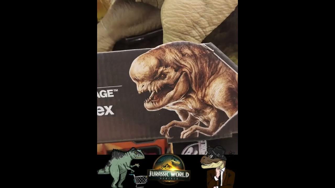 Jurassic World Caceria Rebirth 2025! Distortus Rex y Spinosaurus! - YouTube